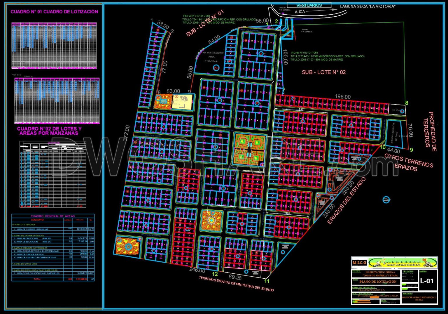 178. Download the AutoCAD file for the Oasis De America Project ...