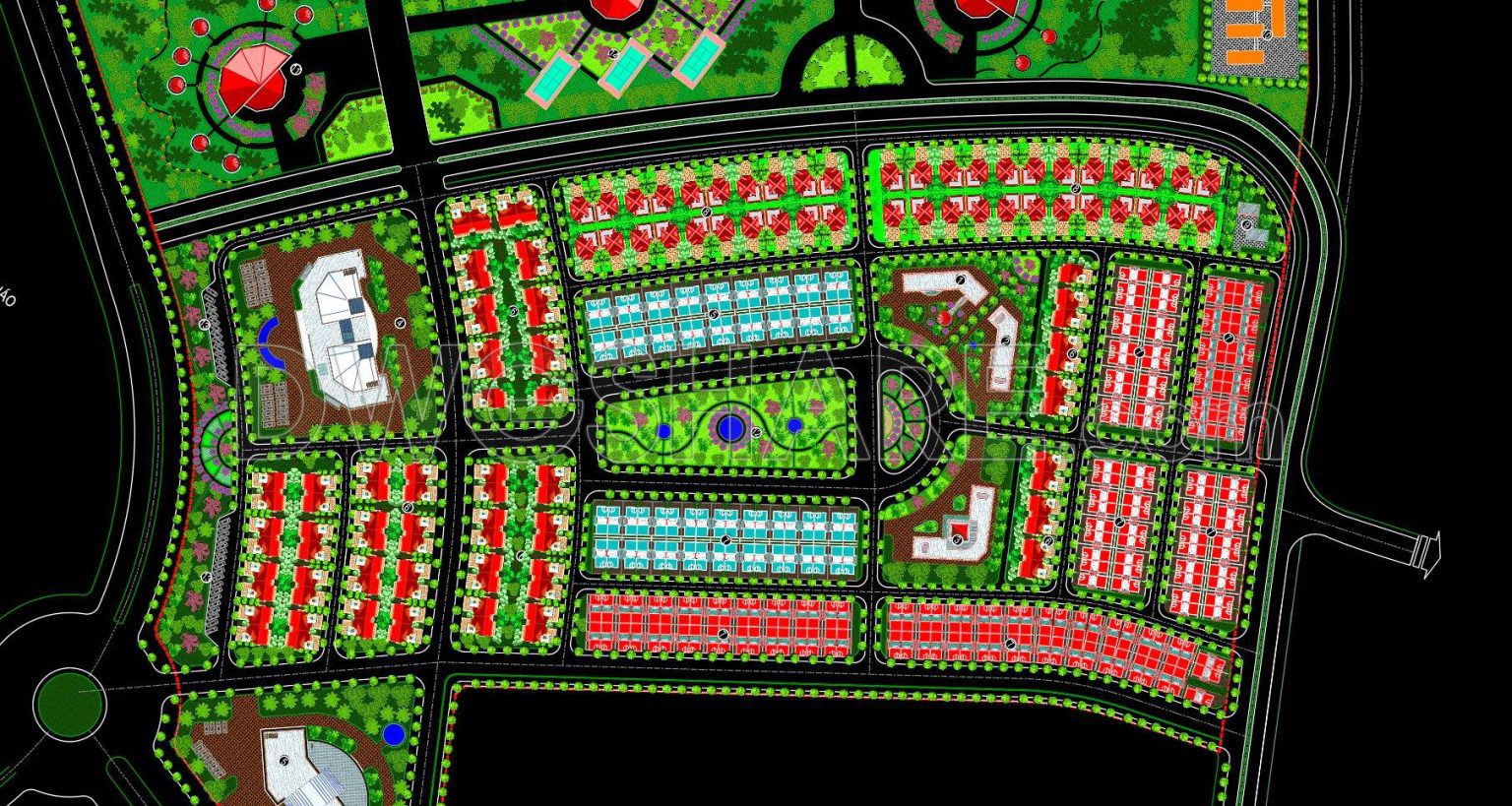 179. AutoCAD Landscape & Architectural Planning – South Lam River New ...