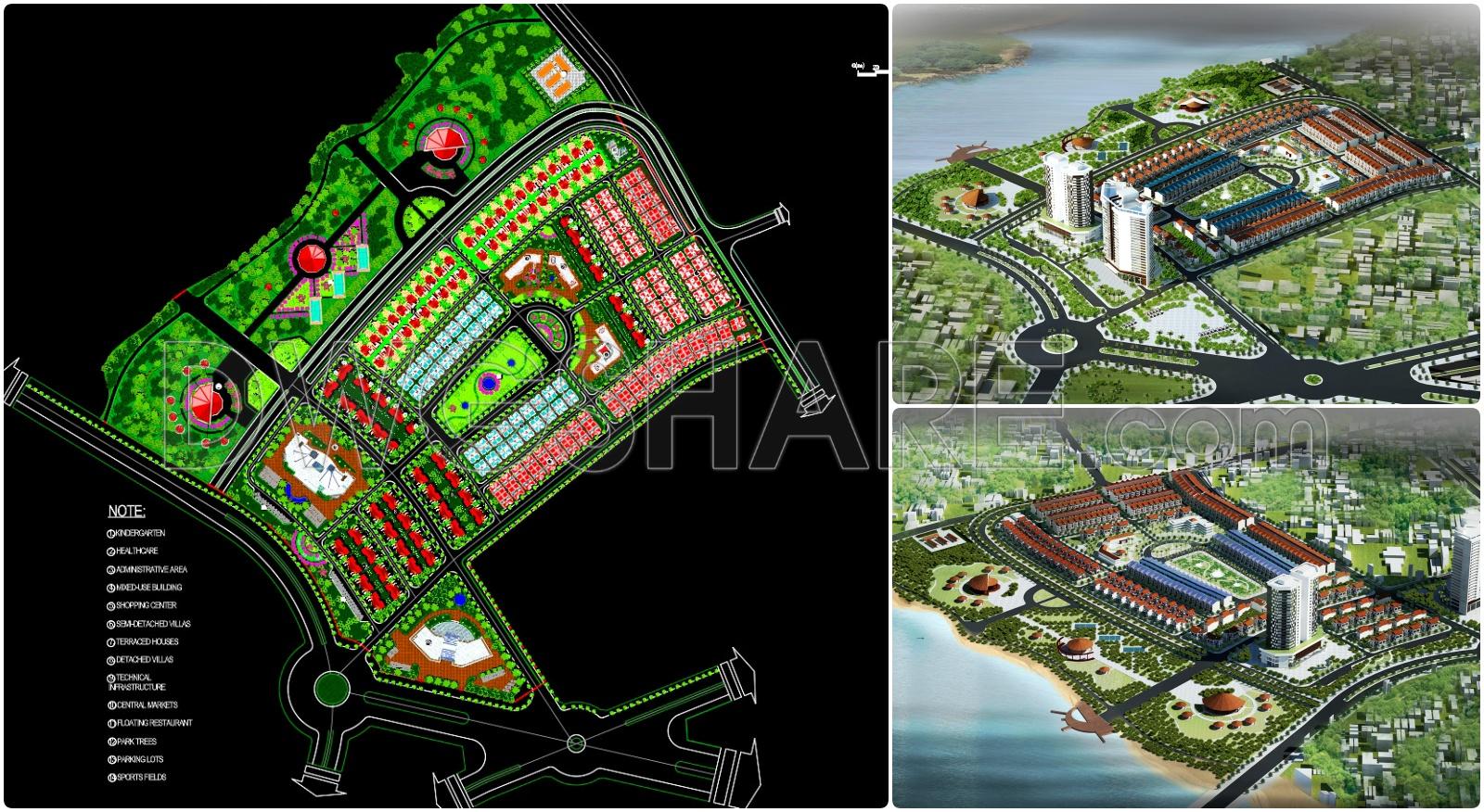 179. AutoCAD Landscape & Architectural Planning – South Lam River New ...