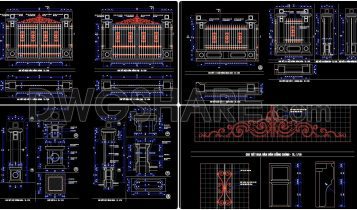 127. Free Download Electrical Design Drawings for a 7-Story Townhouse