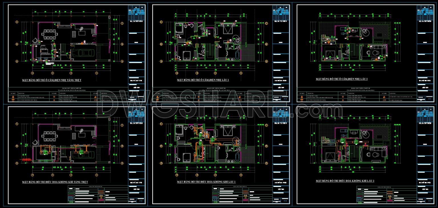 28. Free Download Detailed CAD Drawings of Master Bedroom Interior Design