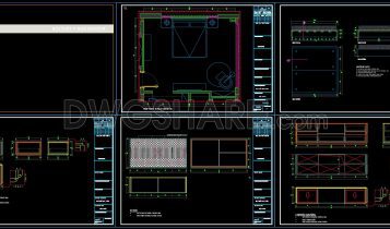 163. Free Download – Detailed CAD Drawings of Bar Stools for Kitchen Design