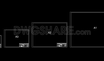 Title Blocks Templates CAD Blocks for format DWG