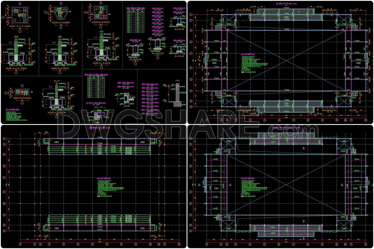 60. Free download the design drawings of a multi-purpose sports hall ...