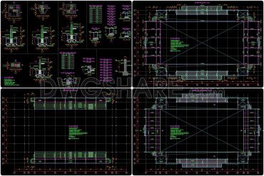 60. Free download the design drawings of a multi-purpose sports hall ...