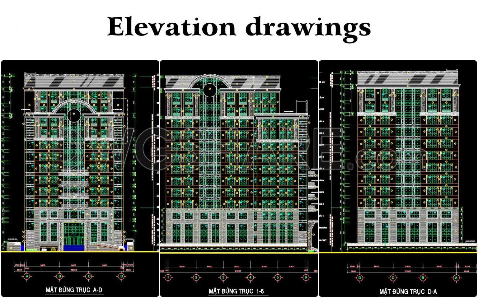 64. Download free layout floor plans of a 12-story office building