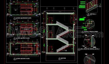 Free Drawing in Autocad: Structural CAD Blocks for format DWG