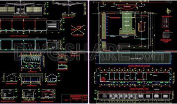 Fuel Station - Free Cad Blocks, download DWG models for architects ...