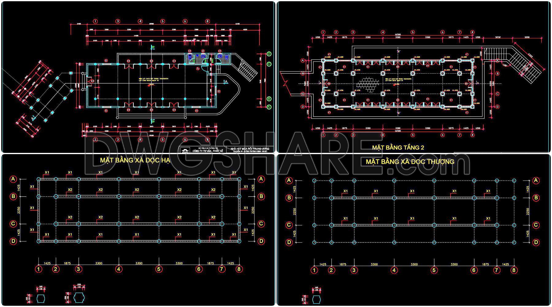 27. Download Vietnamese Water Puppet Theater CAD Drawings ...