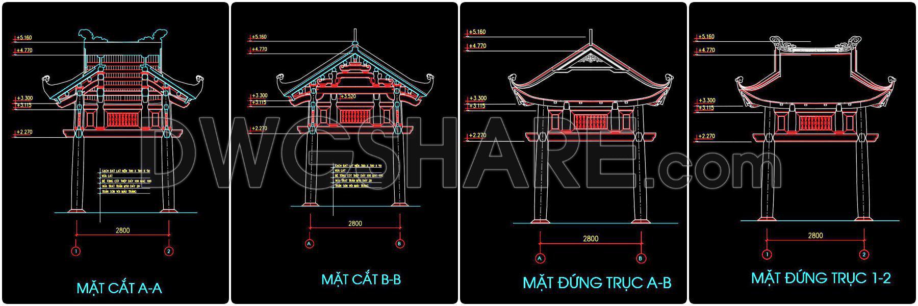 27. Download Vietnamese Water Puppet Theater CAD Drawings ...