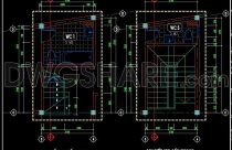 40. Free download CAD drawings for a 60m x 90m residential swimming pool