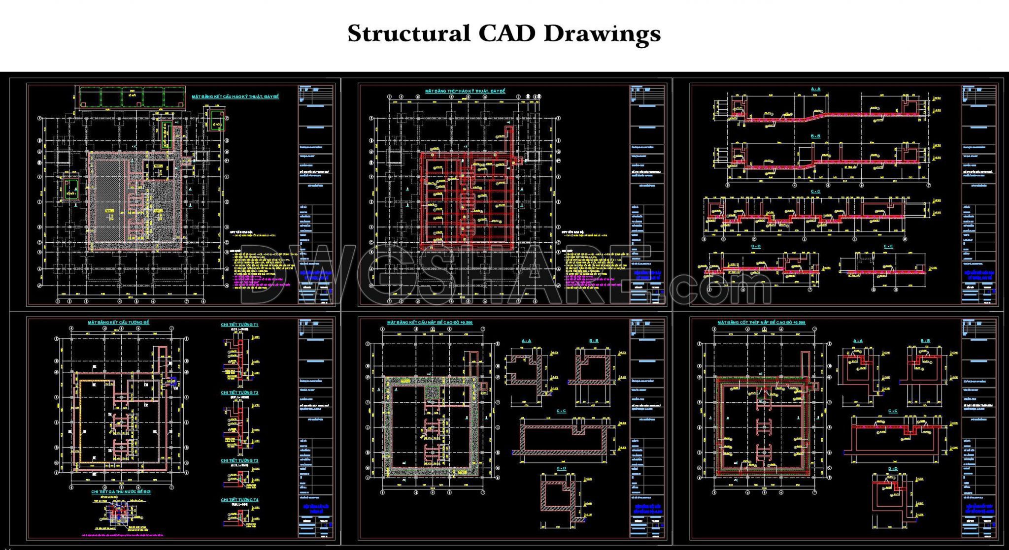45. Indoor Four-Season Swimming Pool First Floor Plan CAD – Free Download