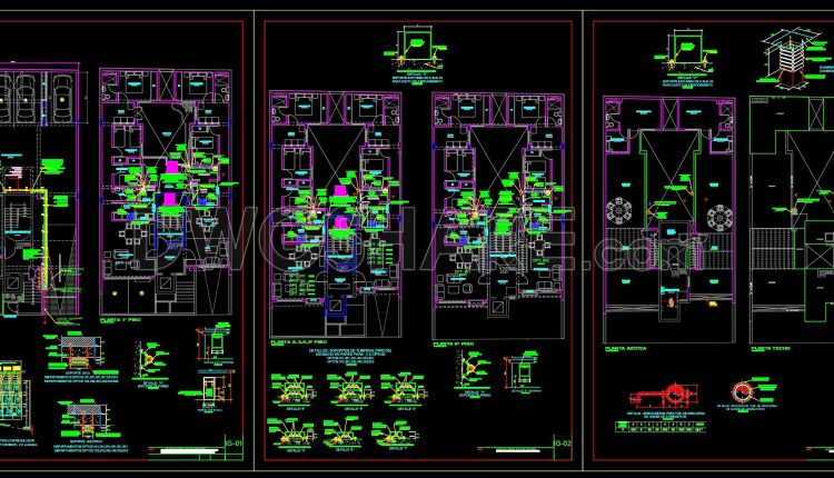 51. Download The Building’s Gas Distribution Network Drawing In Autocad ...