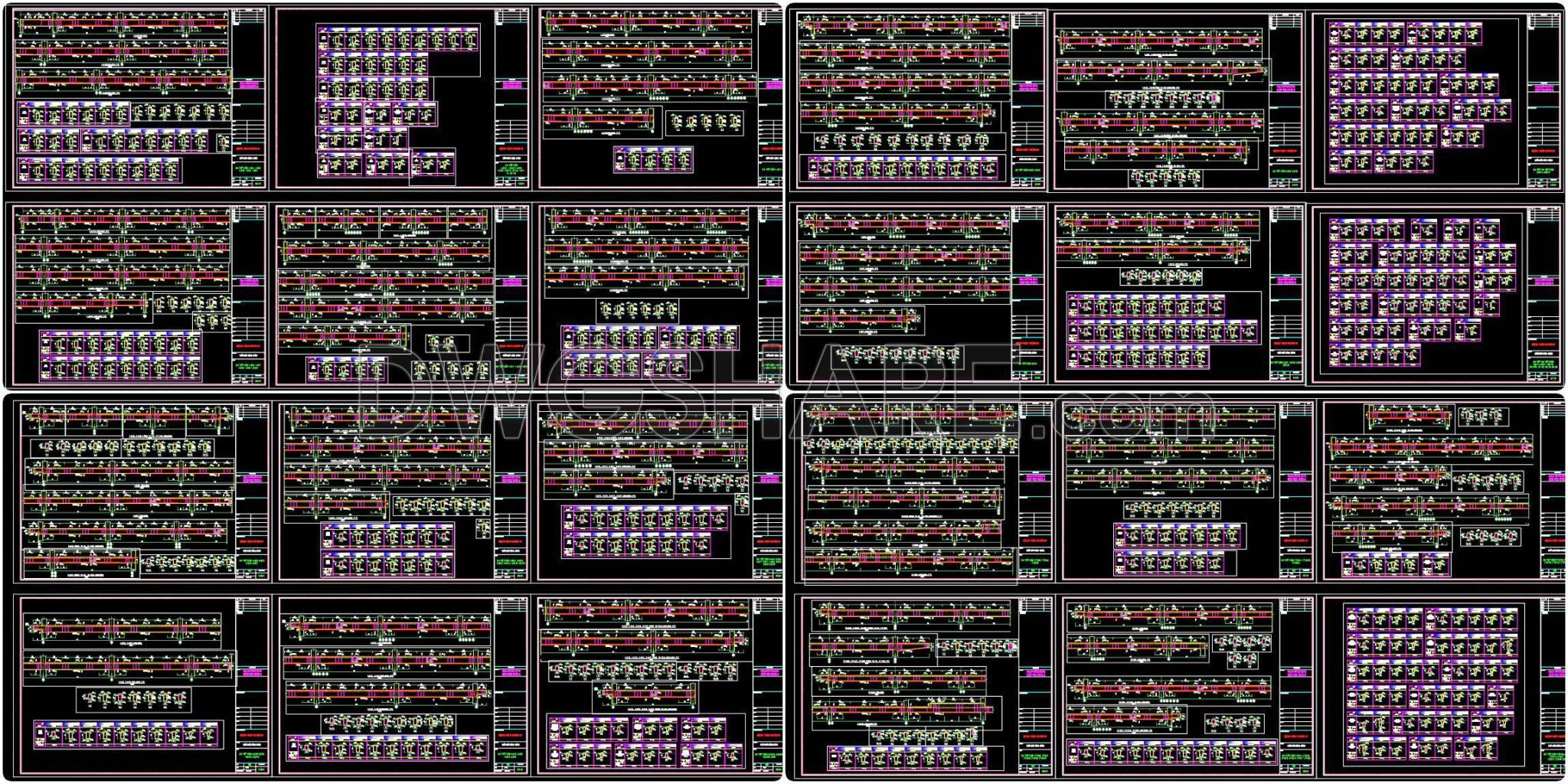 55. Free Download 65,000 m2 Hospital First Floor Plan CAD Drawings