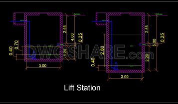 Free Drawing in Autocad: Structural CAD Blocks for format DWG