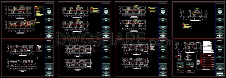 846. Free CAD Drawings Download for a 5-Storey Mixed-Use Hotel and ...