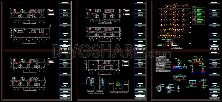 846. Free CAD Drawings Download for a 5-Storey Mixed-Use Hotel and ...