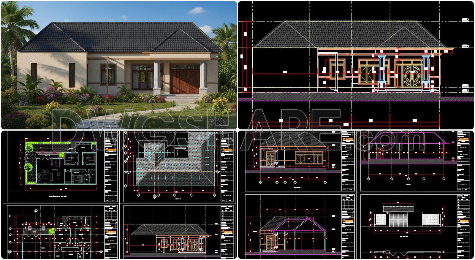 871. Download Concept Design Drawings for a 4-Bedroom Single-Family ...