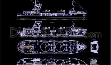 Boats Archives - Free Cad Blocks, download DWG models for architects ...