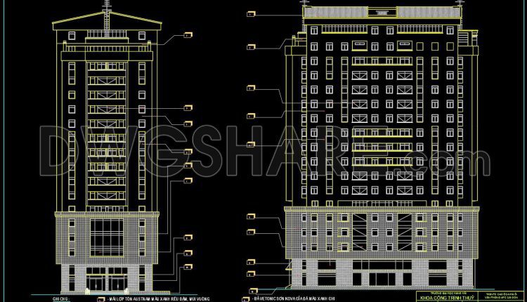 127. Download Complete CAD Files – AFC Office & Residential Tower ...