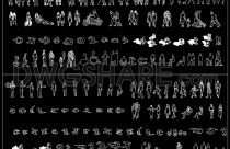 137. Download People CAD Blocks – Architecture Human Scale Figures DWG
