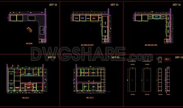 Kitchen CAD Blocks Free Download – High-Quality DWG Files