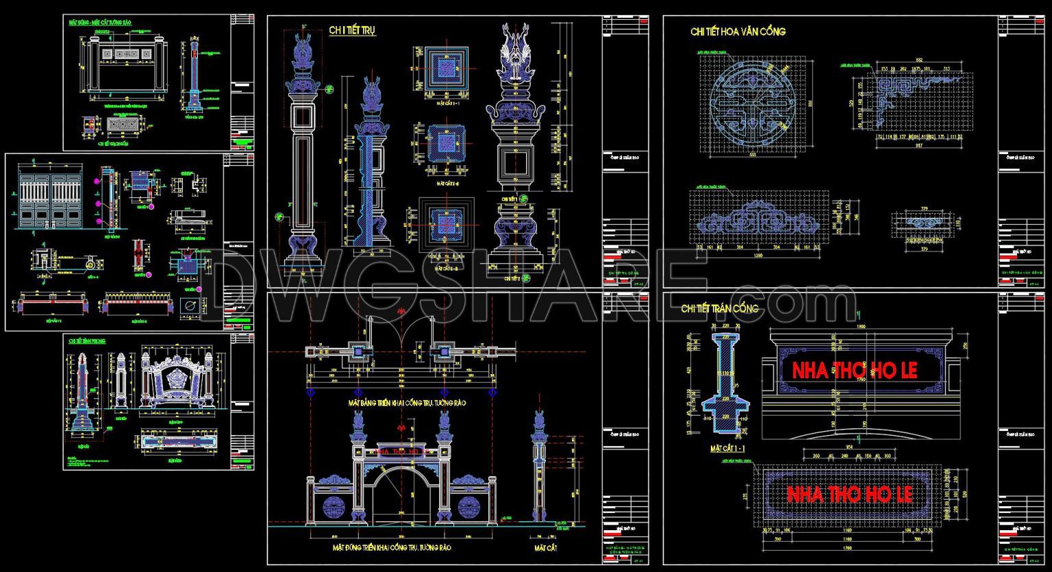 34. Free Download of Construction Design Drawings for a 2-Story ...