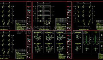91. Free Download of CAD Drawings for Rotary Drilling Rig
