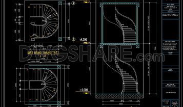 Stairs Archives - Free Cad Blocks, download DWG models for architects ...
