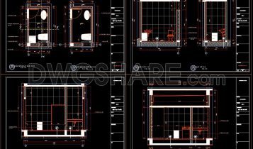 Bathroom CAD Blocks Free Download – High-Quality DWG Files