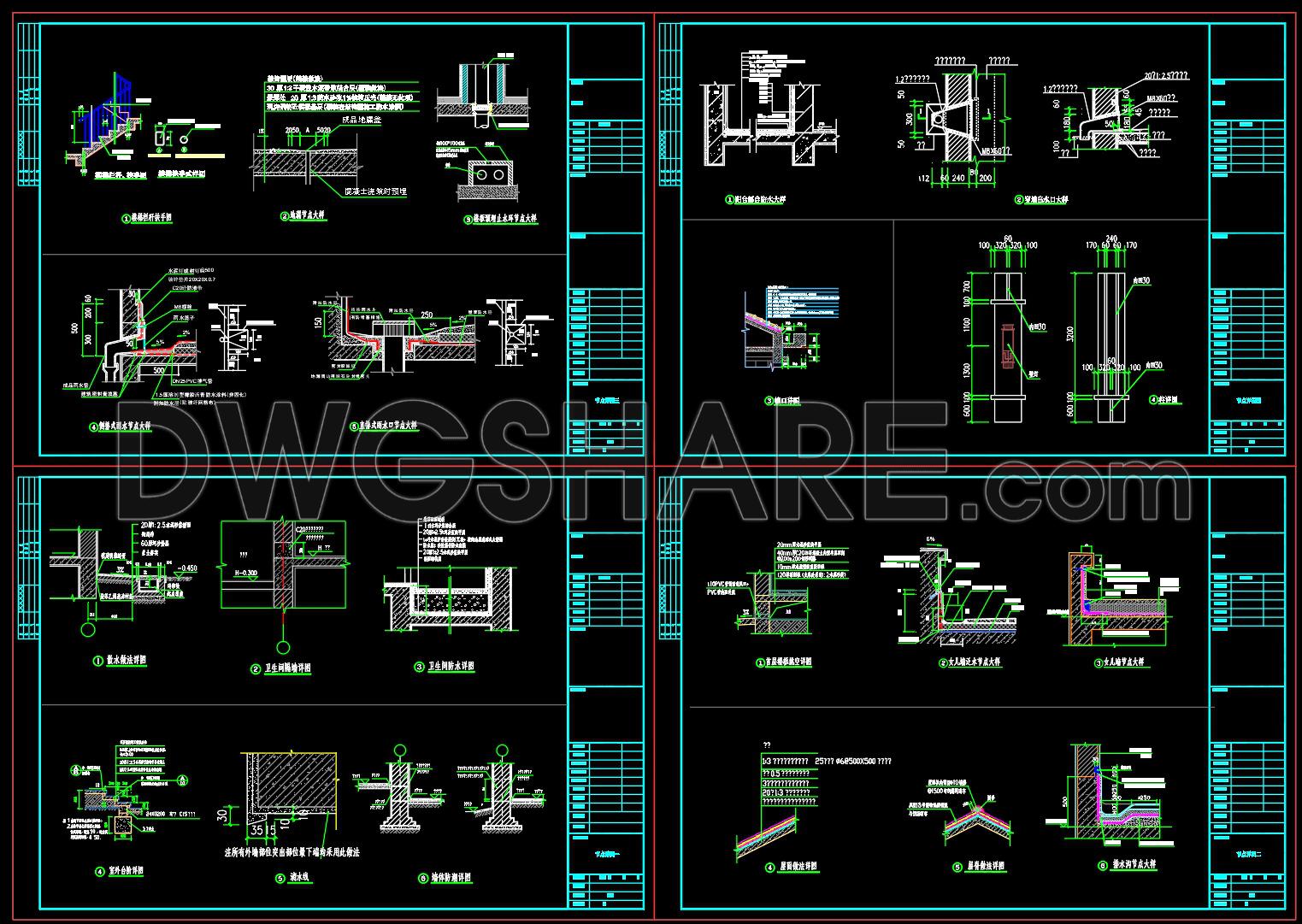 873. Download 1-Story House CAD Drawing – 3 Bedrooms, 130m2