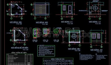 Guard house - Free Cad Blocks, download DWG models for architects ...