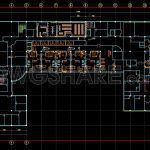 122. Free CAD Download Office Building Floor Plans with Workspace and ...