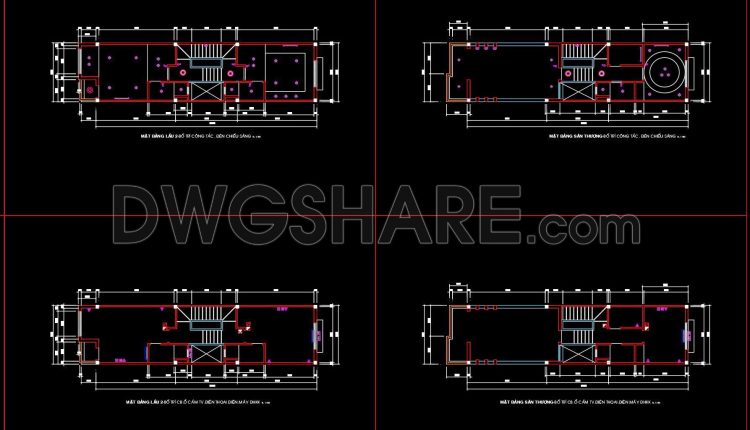 156. Download of Electrical and Plumbing Design Drawings for a 4-Story ...