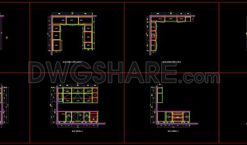 Kitchen CAD Blocks Free Download – High-Quality DWG Files