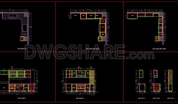 Kitchen CAD Blocks Free Download – High-Quality DWG Files