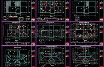 36. Free download CAD detailed drawings of an adult swimming pool