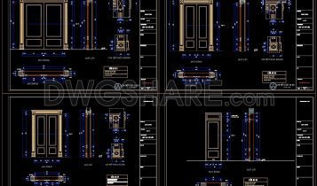 Door and Window CAD Block Free Download – Dynamic Blocks