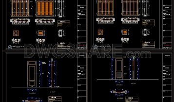 Door and Window CAD Block Free Download – Dynamic Blocks