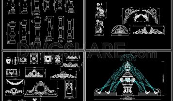 Free Download Classic CAD Libraries, Architectural Detail Drawing