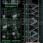 440. Free Staircase CAD Detail Drawings – Multi-Level Plans, Sections ...