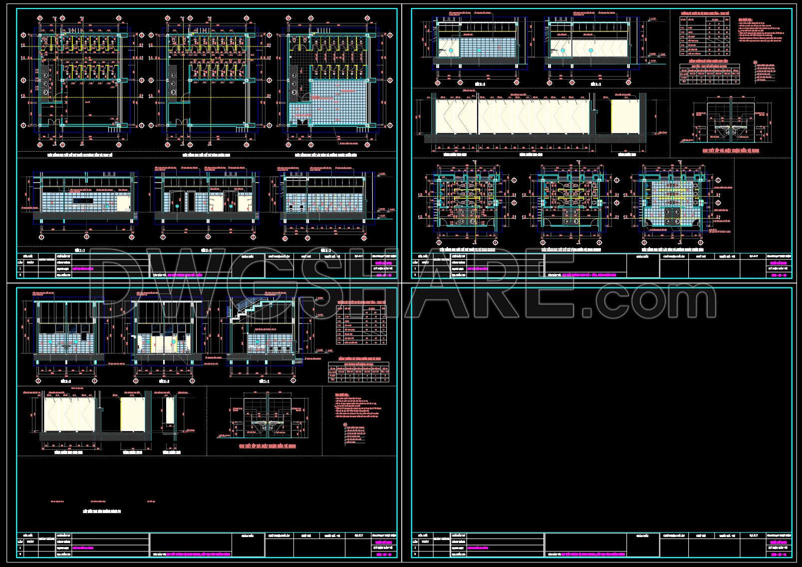 67. Download CAD Drawings of Indoor Football Field Project