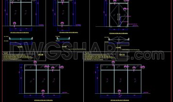 Door and Window CAD Block Free Download – Dynamic Blocks