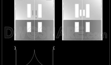 Door and Window CAD Block Free Download – Dynamic Blocks