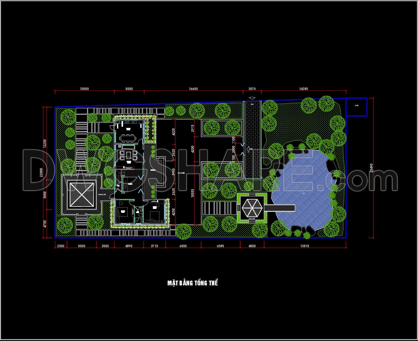 894. 2-Story Family House Concept Design – CAD Drawings & 3D Renders
